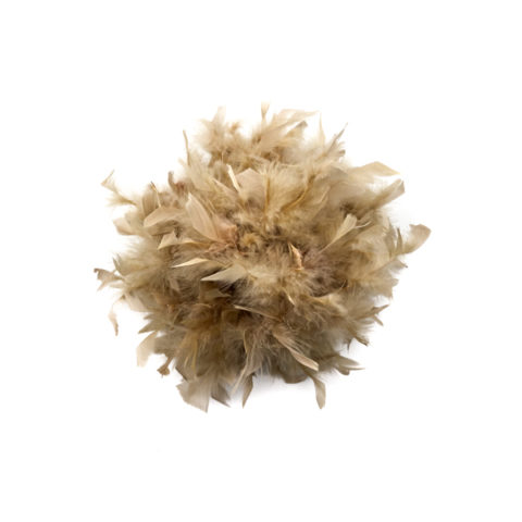 Light Brown Feather Boa | Mardi Gras Bonanza